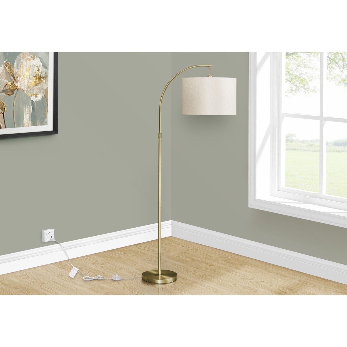 Maxima Floor Lamp 65.00" | Espace Tendance